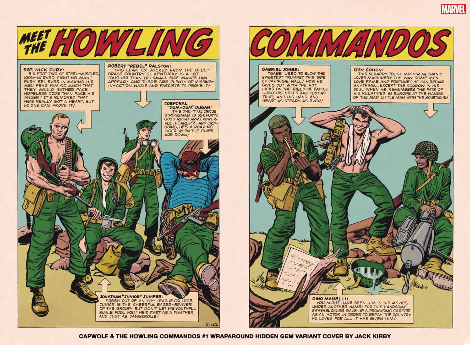 CAPWOLF & THE HOWLING COMMANDOS is Coming: Time for WWII Werewolves ...