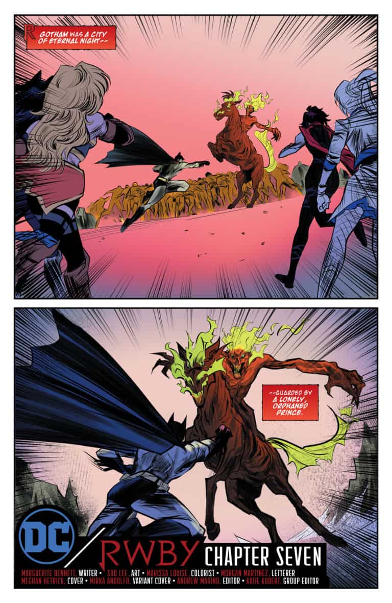 DC / RWBY #7 Preview: On the Brink of the End - Comic Watch