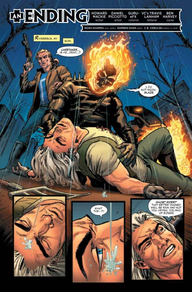 It's a Fight From Hell in Blade #2 & Danny Ketch: Ghost Rider #4 ...