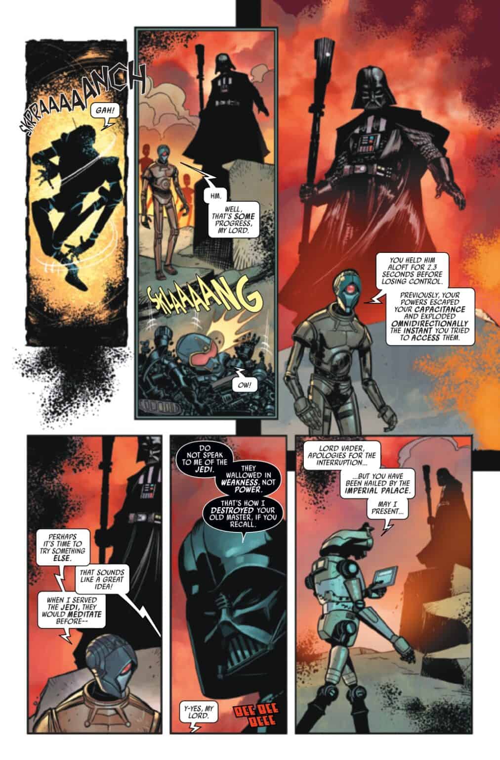 Killer Droids Have Taken Over Darth Vader’s Ship in STAR WARS: DARTH ...