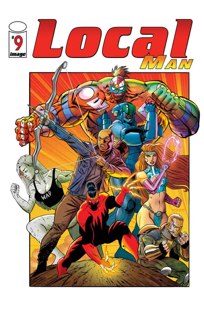 LOCAL MAN #6 Gets Radical with New Series of '90s Homage Variant Covers ...