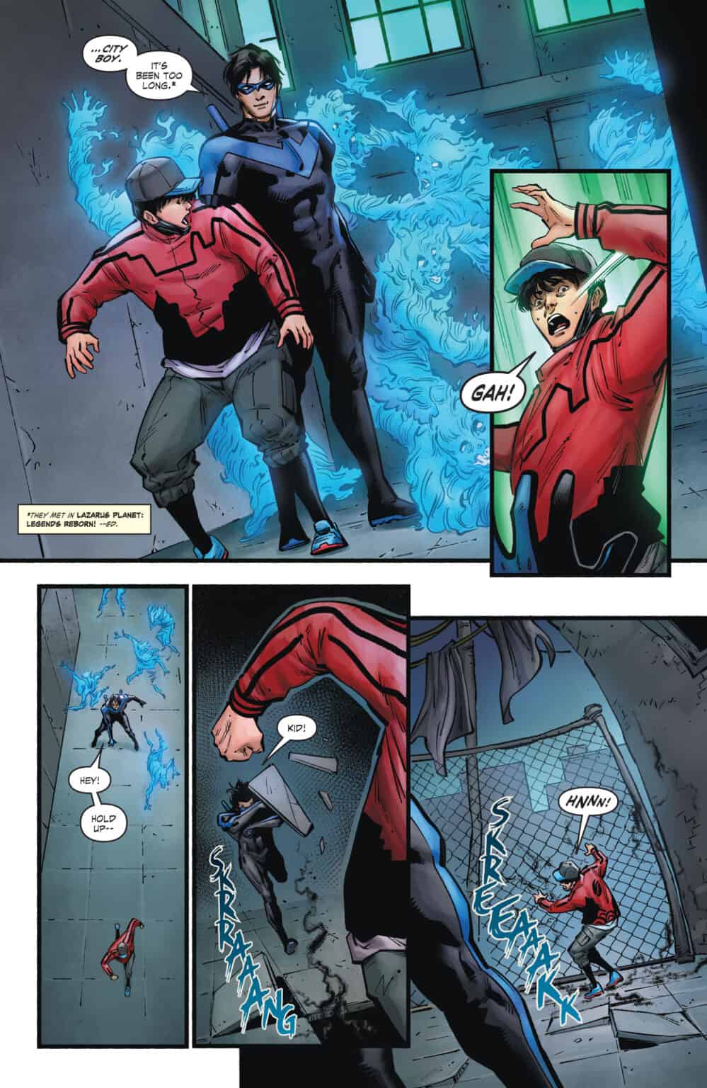 City Boy #4 Preview: Enter, Nightwing! - Comic Watch