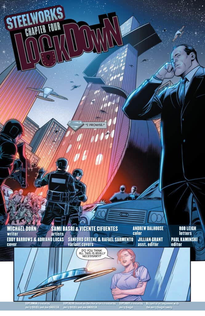 Steel Enlists the Help of the Entire Super-Family in STEELWORKS #4 ...