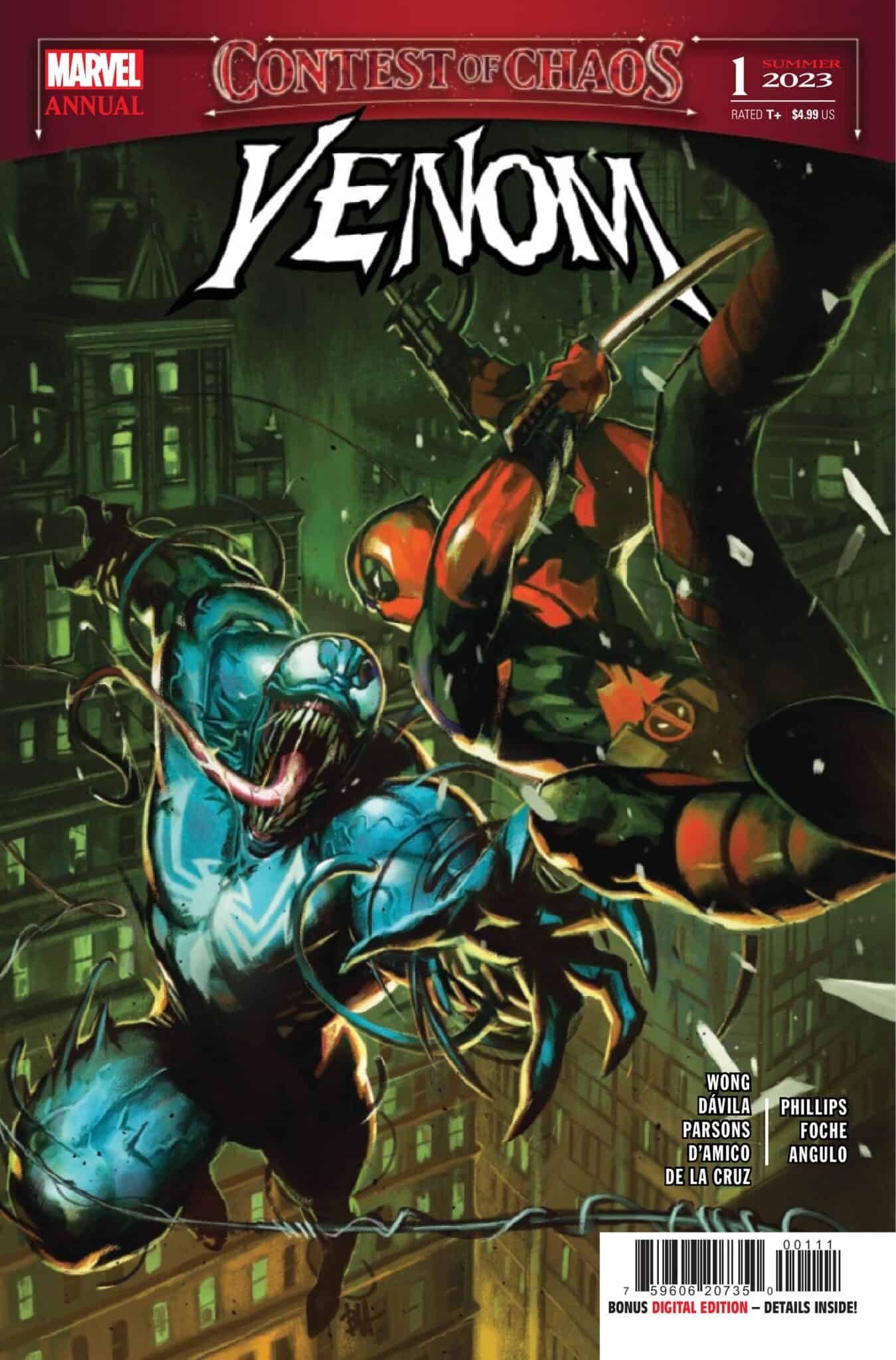 Chaos Reigns in the Preview for VENOM ANNUAL #1 - Comic Watch