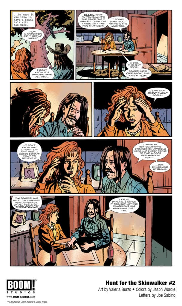 Push Through the Terror in Your First Look at HUNT FOR THE SKINWALKER #2 - Comic Watch