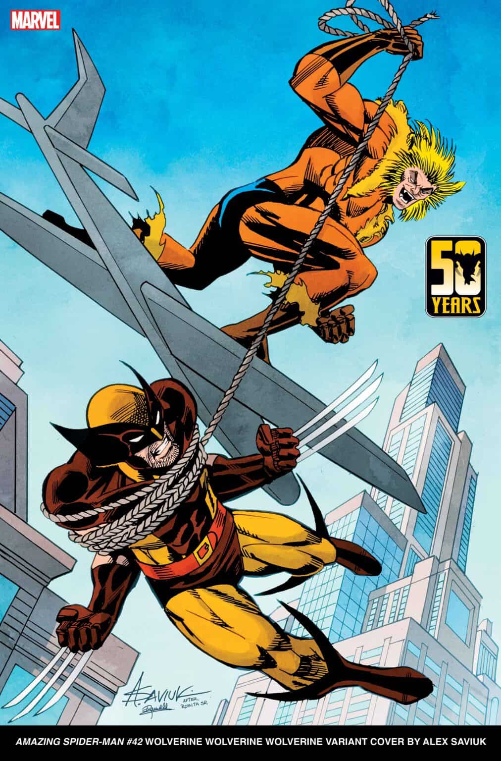 SNIKT! Marvel Celebrates 50 Years of WOLVERINE With These Variant ...