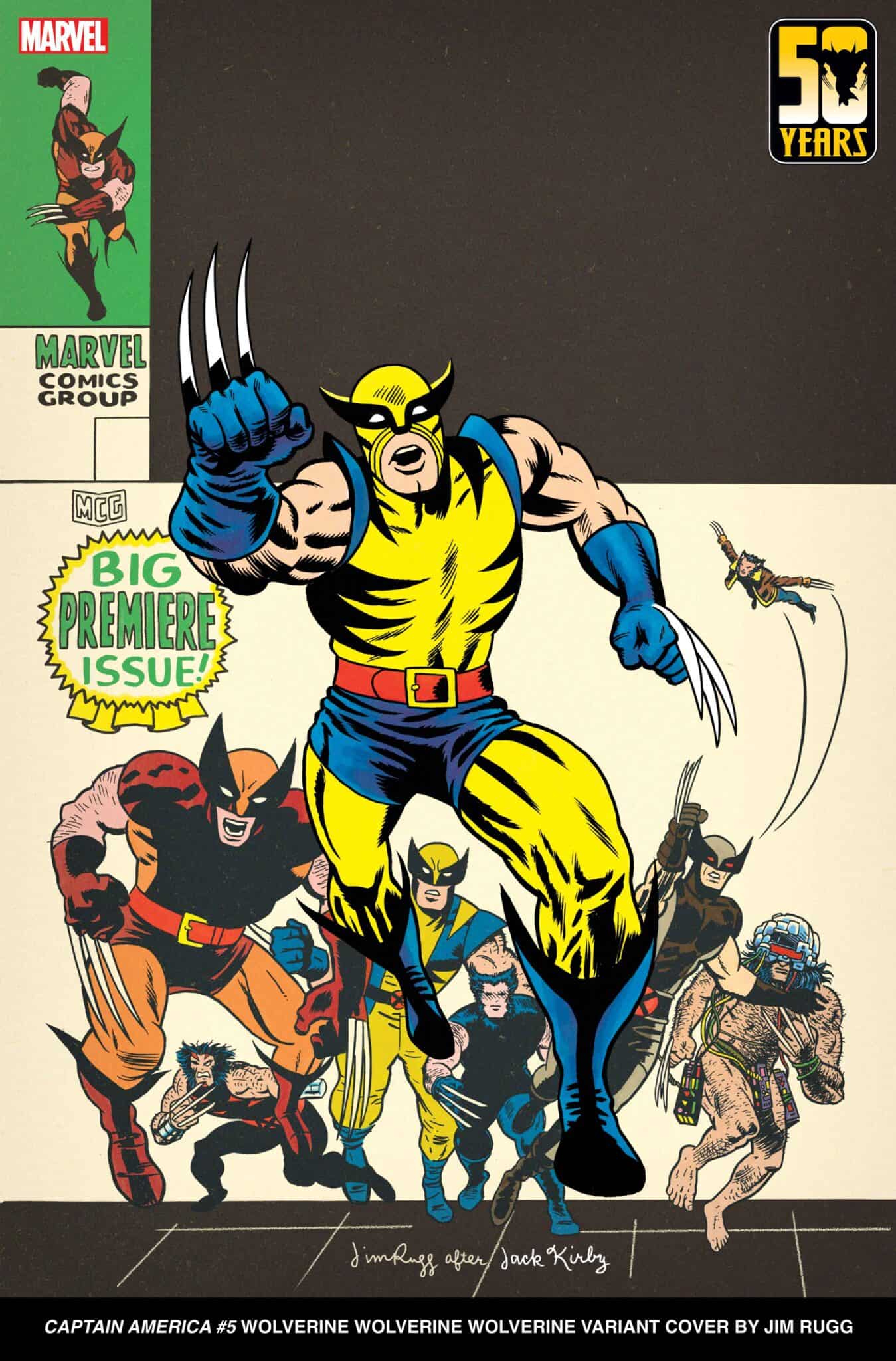 SNIKT! Marvel Celebrates 50 Years of WOLVERINE With These Variant ...