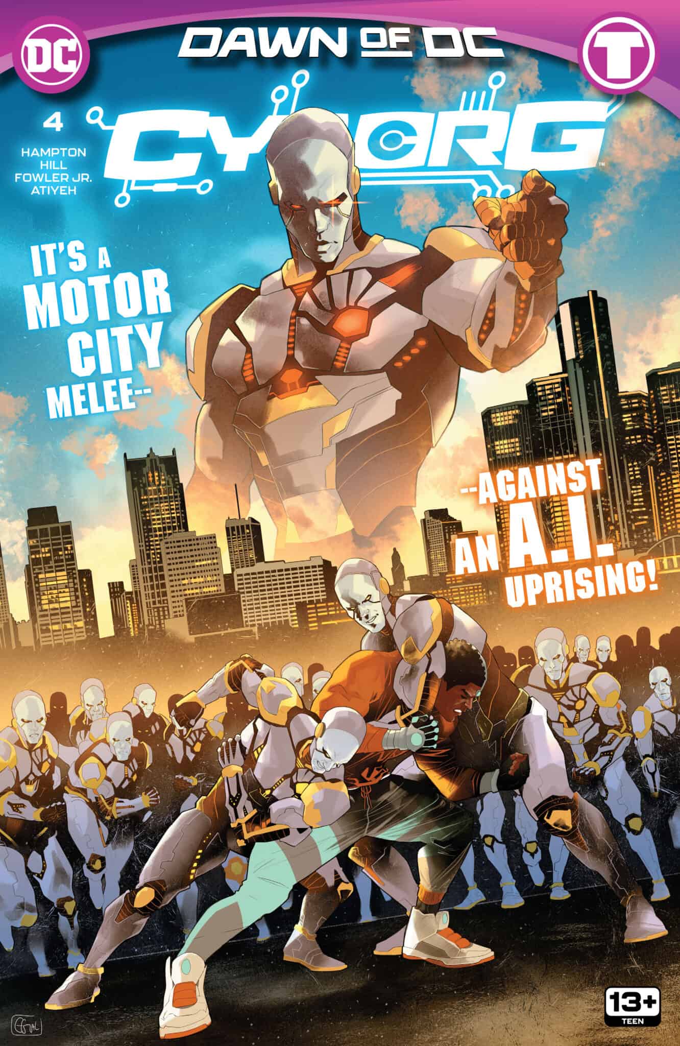 Cyborg #4 Preview: Cyborg Must Stop An A.I Uprising - Comic Watch