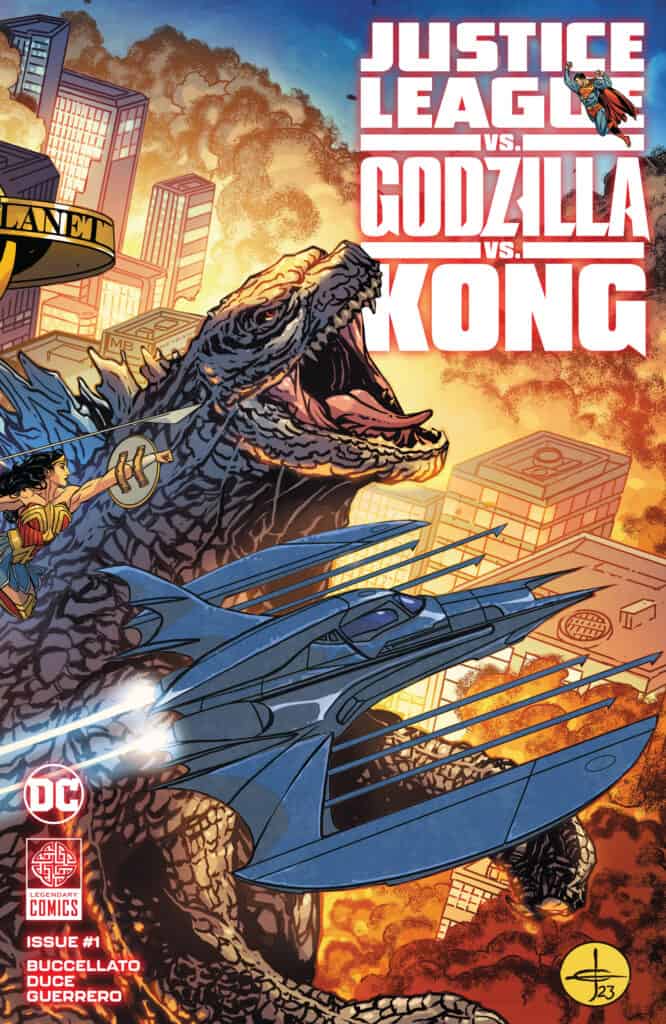 Witness the Dawn of Kaijus in the Preview for JUSTICE LEAGUE VS. GODZILLA VS. KONG #1 - Comic Watch