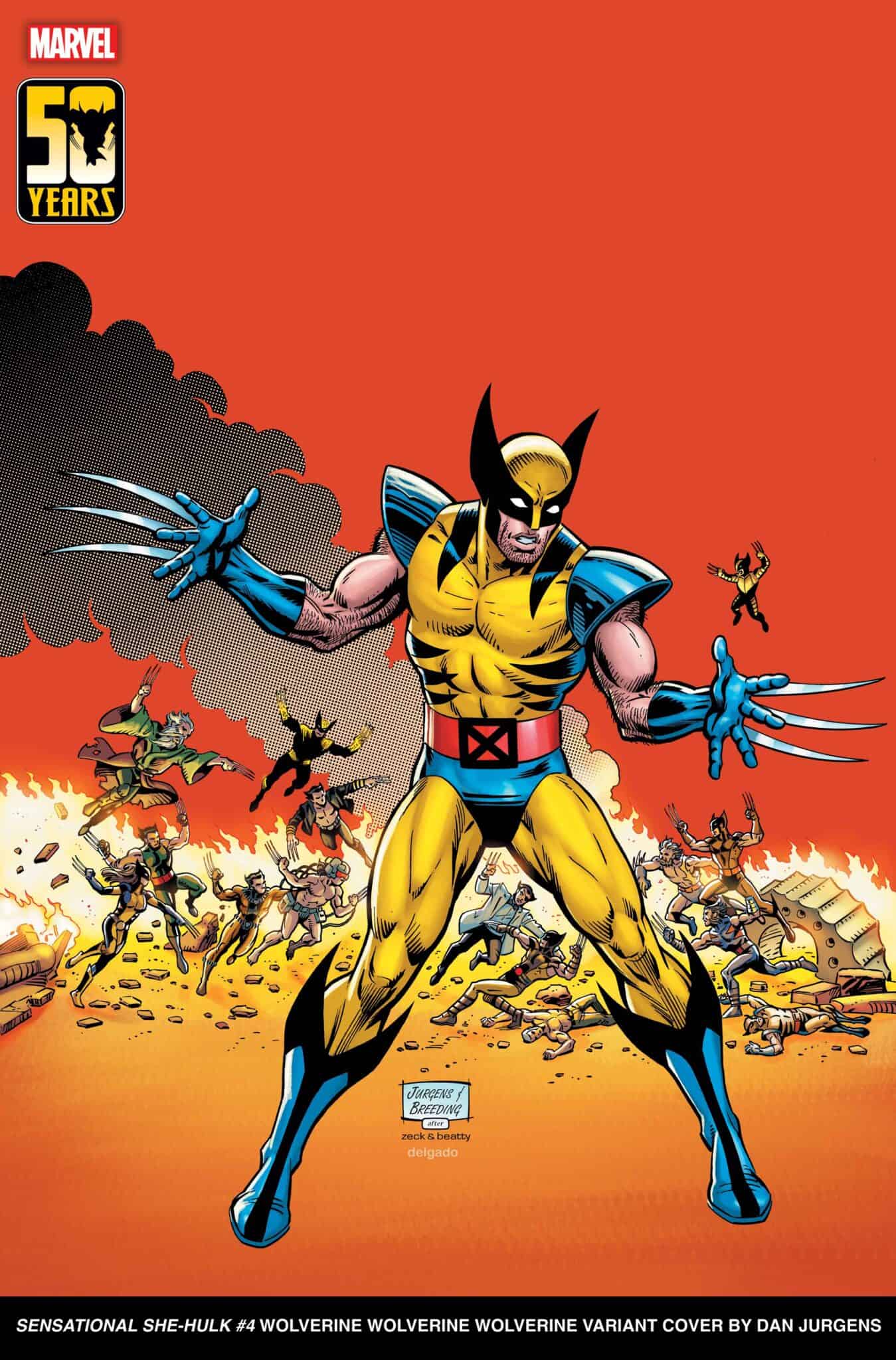 SNIKT! Marvel Celebrates 50 Years of WOLVERINE With These Variant ...