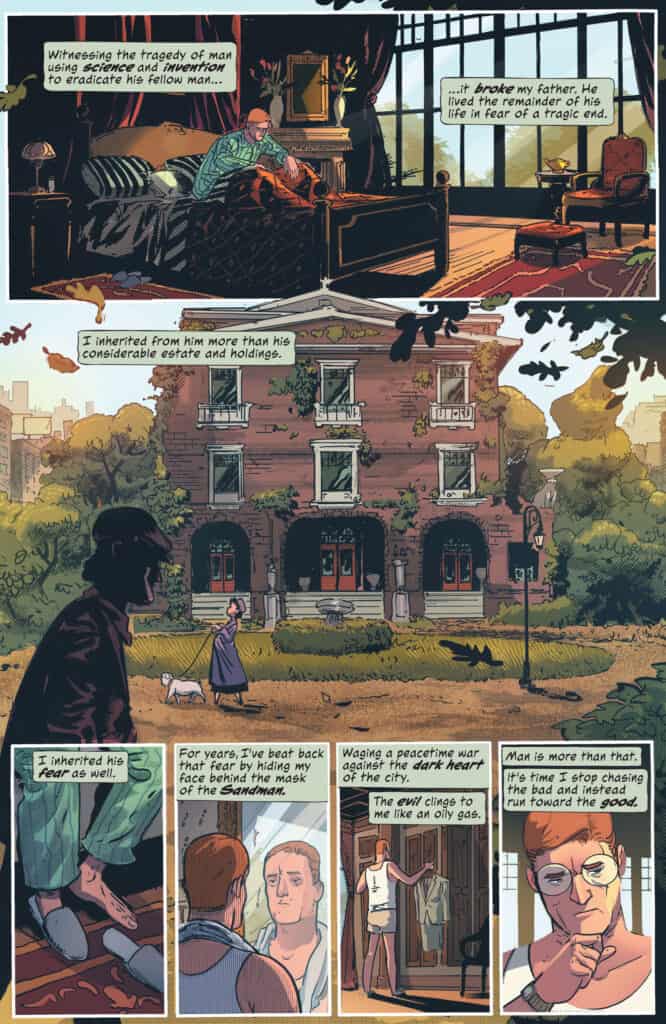 Check Out The Adventures OF The Golden Age Sandman in Wesley Dodds: The ...