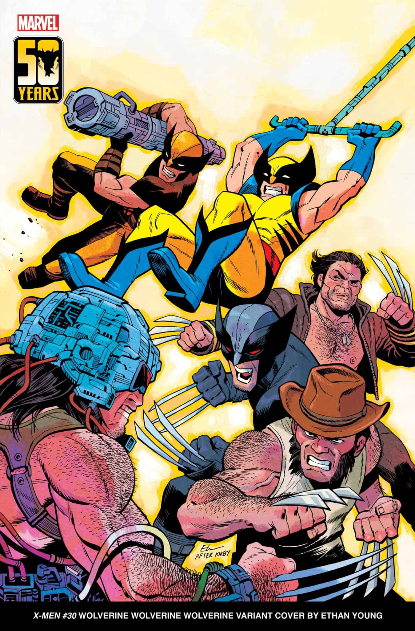 SNIKT! Marvel Celebrates 50 Years of WOLVERINE With These Variant ...
