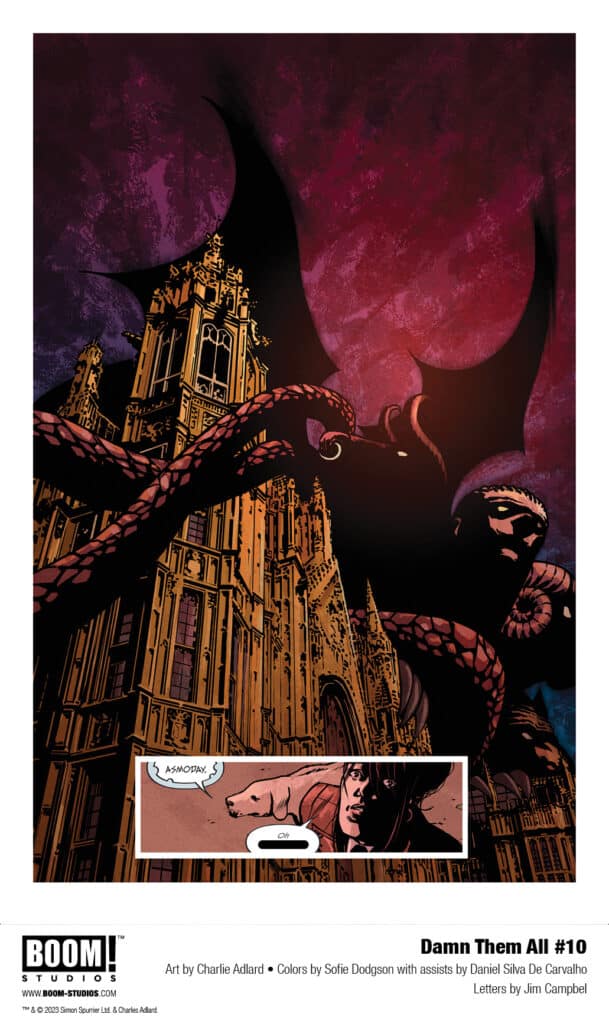 New World Disorder in Your First Look at DAMN THEM ALL #10 - Comic Watch