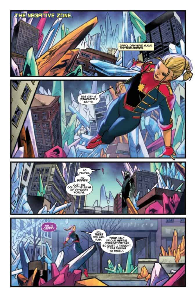 Captain Marvel #2 Preview: Omen is On The Hunt! - Comic Watch