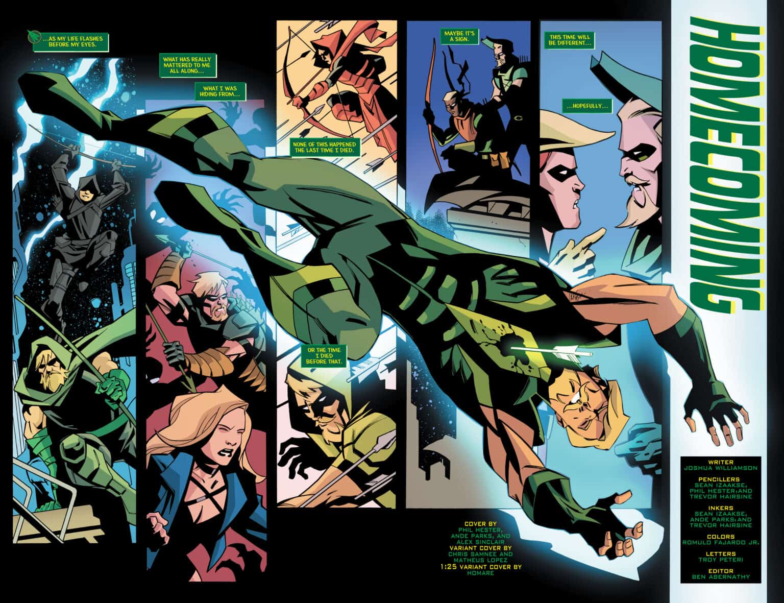 Green Arrow #6 Preview: Secrets Revealed! - Comic Watch