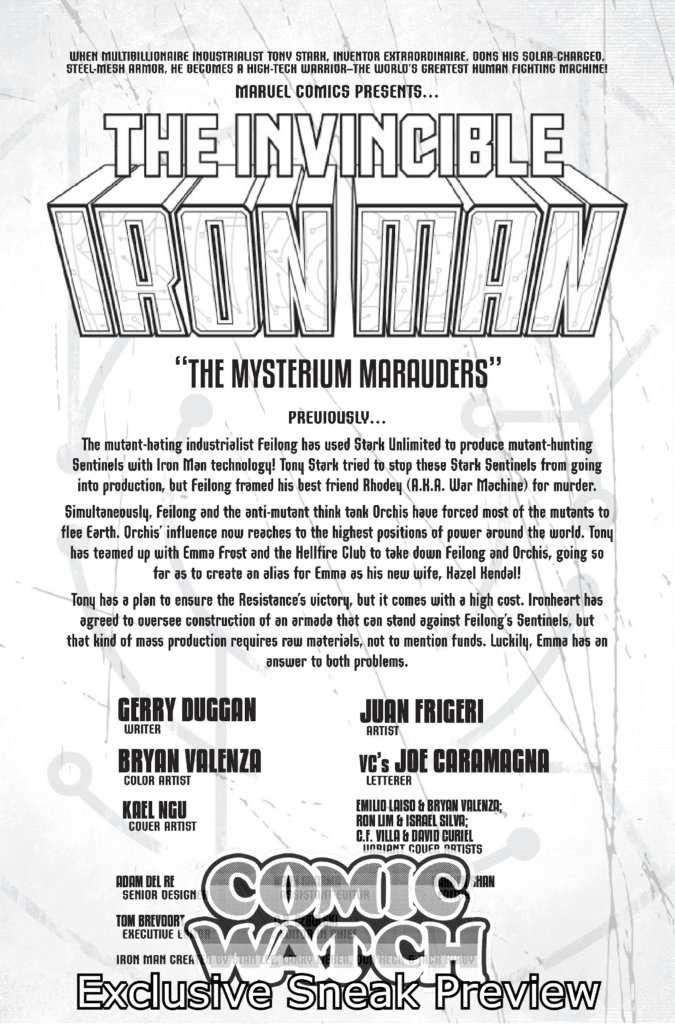 Exclusive Sneak Preview: Marvel's Power Couple Go Intergalactic in Invincible Iron Man #13 ...