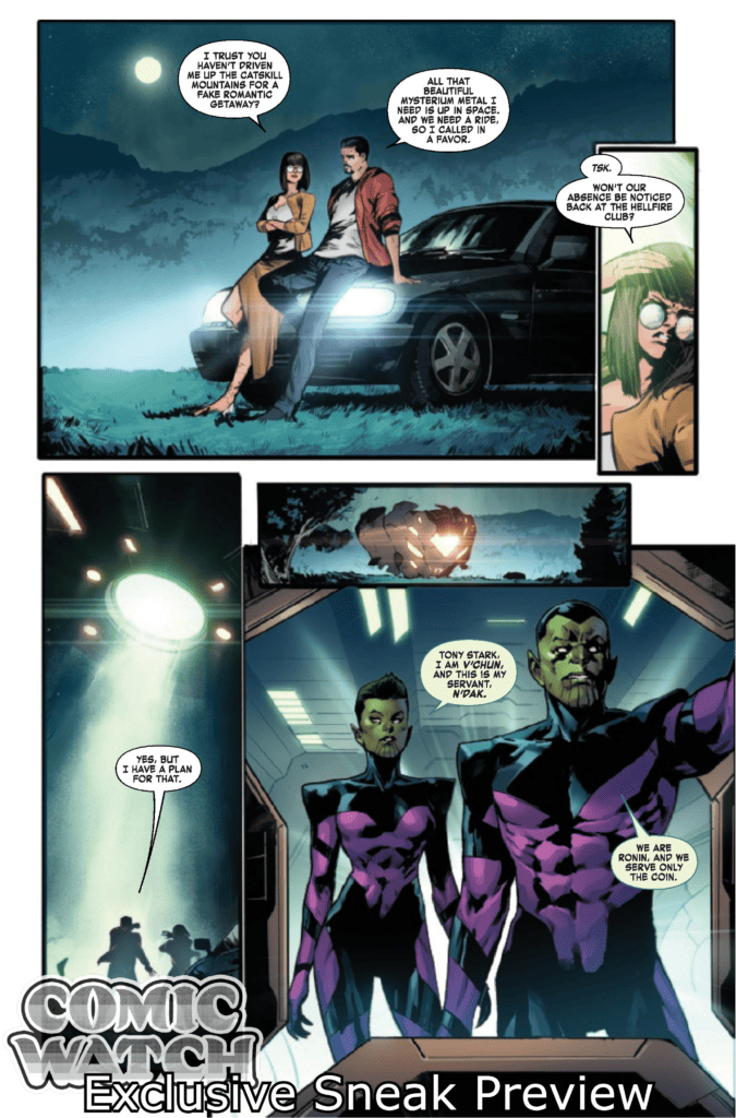 Exclusive Sneak Preview: Marvel's Power Couple Go Intergalactic in Invincible Iron Man #13 ...