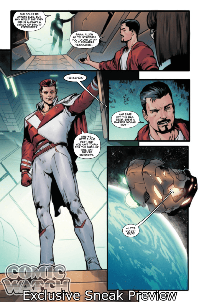 Exclusive Sneak Preview: Marvel's Power Couple Go Intergalactic in Invincible Iron Man #13 ...
