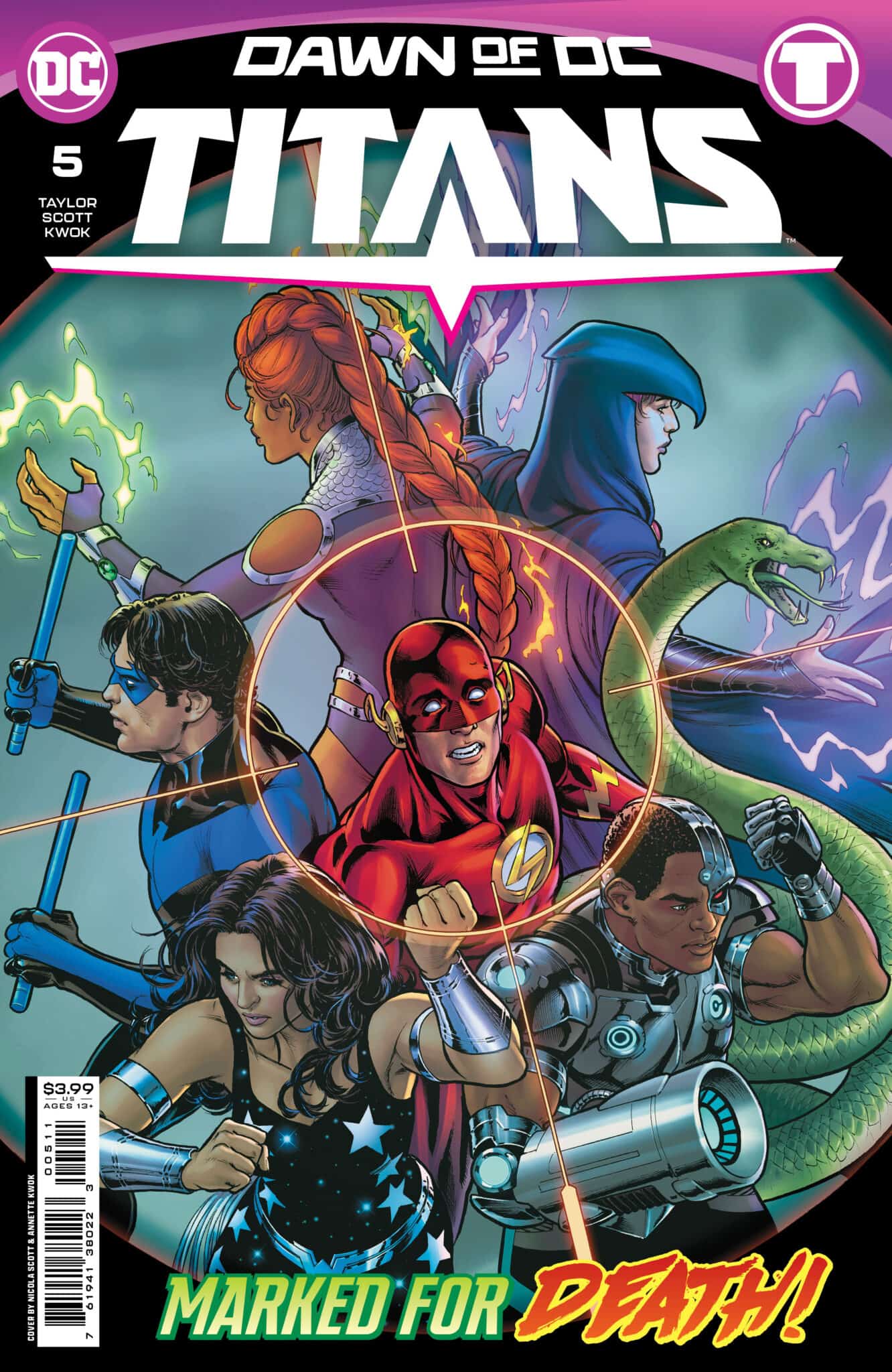 It's TITANS TOGETHER in Titans #5 & Titans Beast World Evolution #1 ...