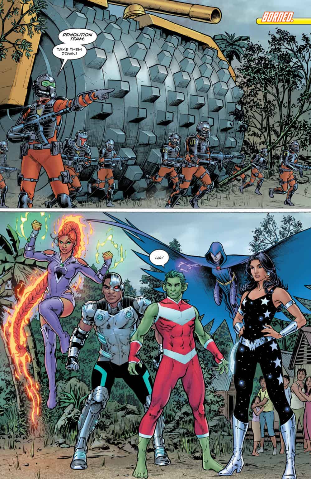 It's TITANS TOGETHER in Titans #5 & Titans Beast World Evolution #1 ...