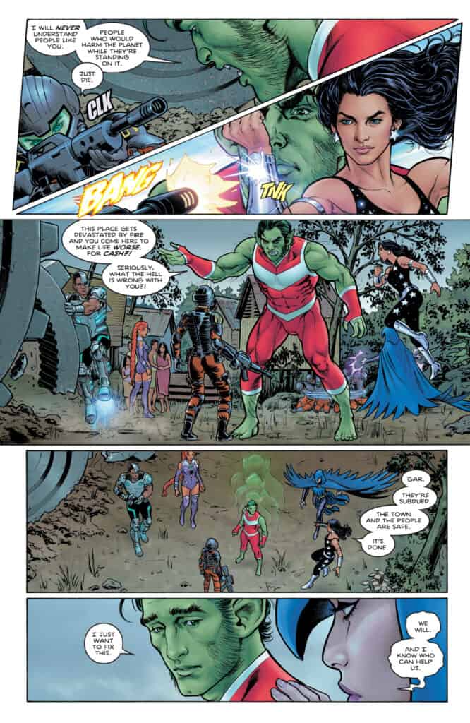 It's TITANS TOGETHER in Titans #5 & Titans Beast World Evolution #1 ...