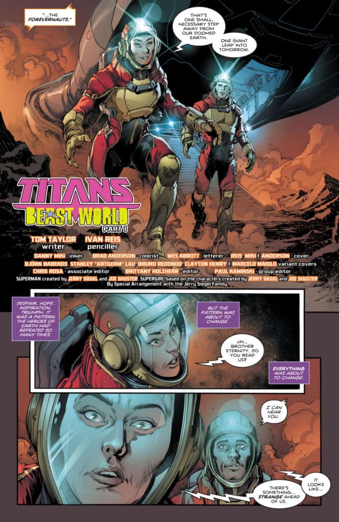 The Titans Must Save Both The World and Their Friend in Titans: Beast ...