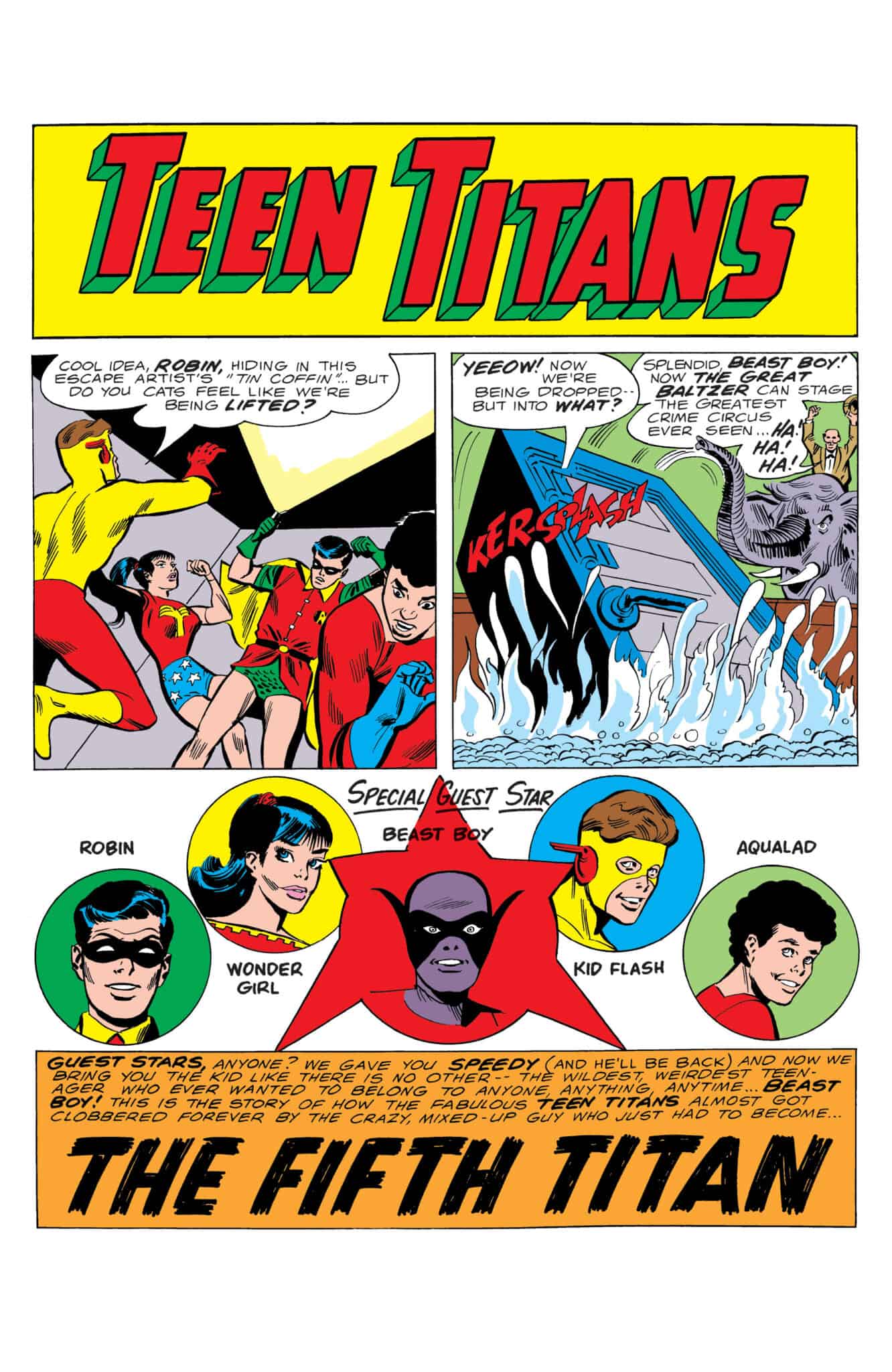 It's TITANS TOGETHER in Titans #5 & Titans Beast World Evolution #1 ...