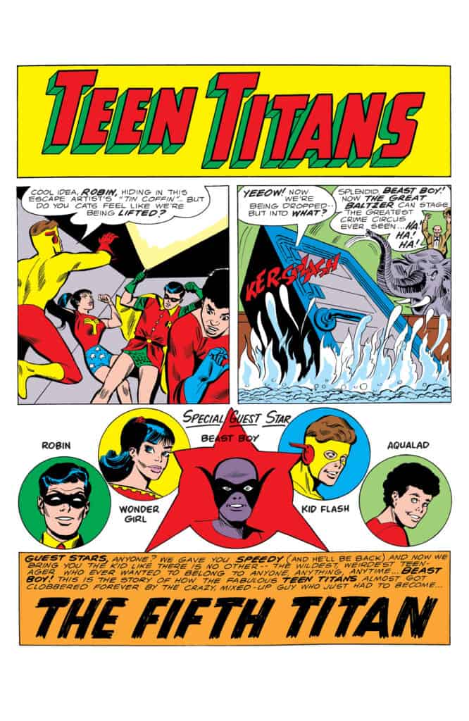 It's TITANS TOGETHER in Titans #5 & Titans Beast World Evolution #1 ...