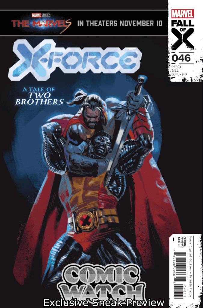 Exclusive Sneak Preview: The Brotherly Battle Four Years In The Making Explodes in X-Force #46 ...