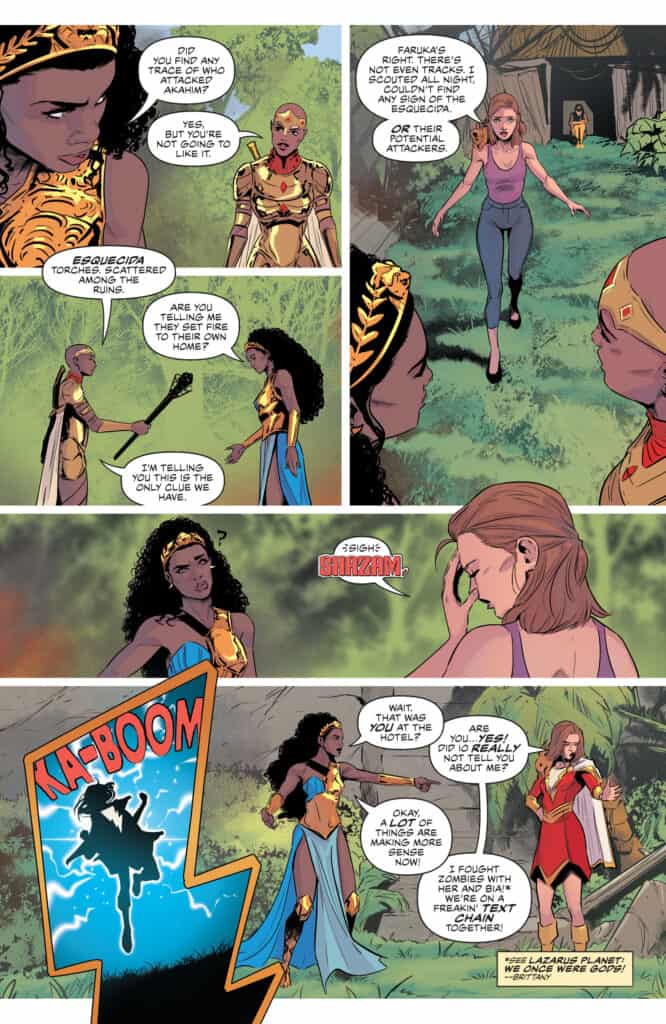 The War on Warrior Women Continues in AMAZONS ATTACK #3 - Comic Watch