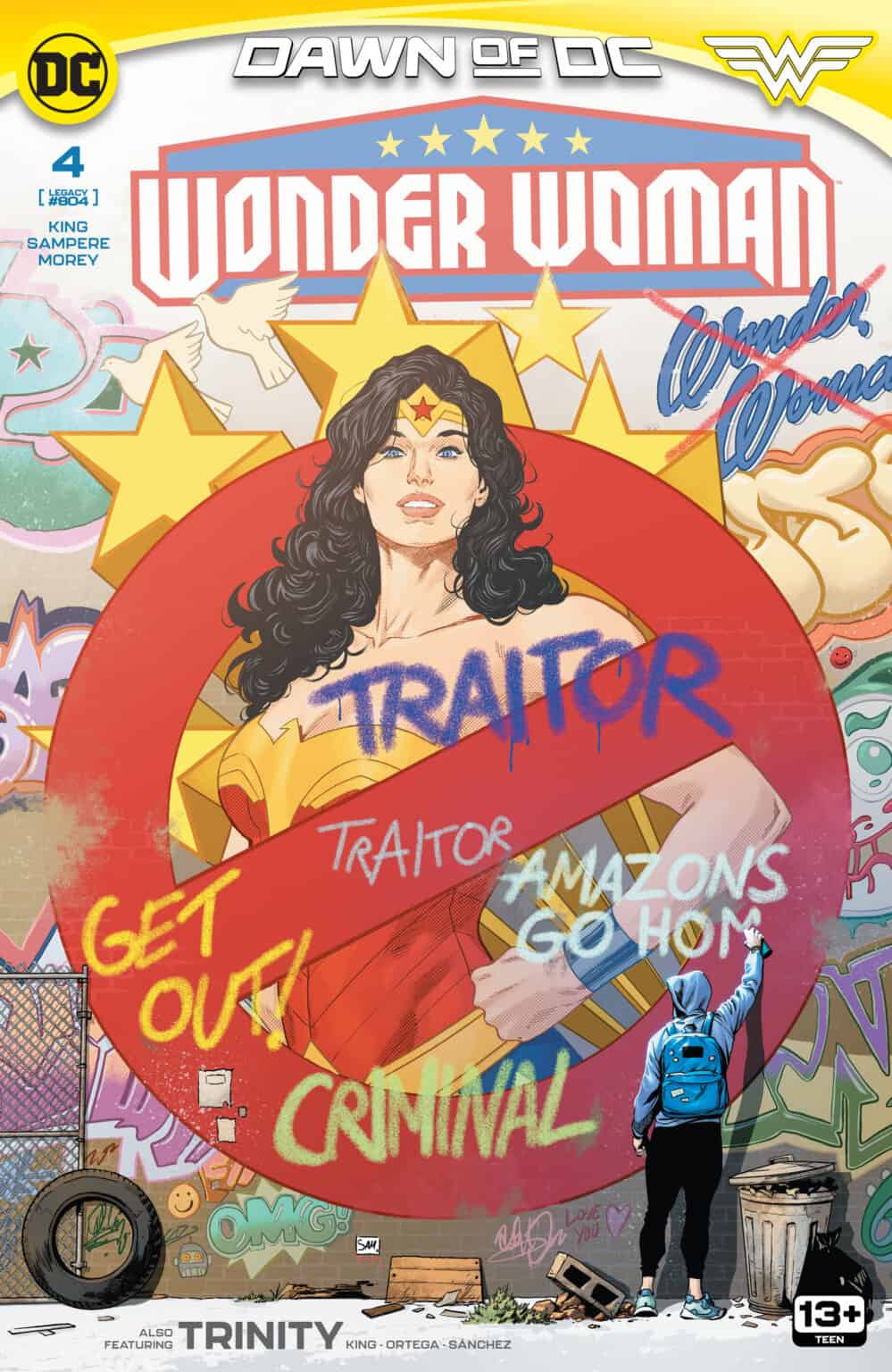 The Trinity Explode Onto The Pages in Wonder Woman #4, Superman #9 ...