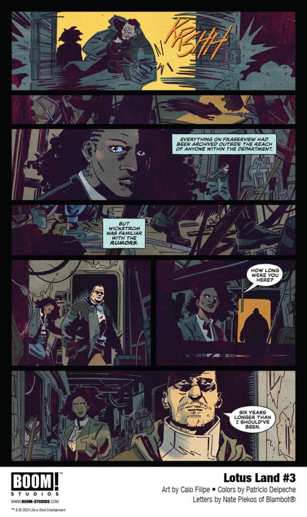 Make it Out Alive in Your First Look at LOTUS LAND #3 - Comic Watch