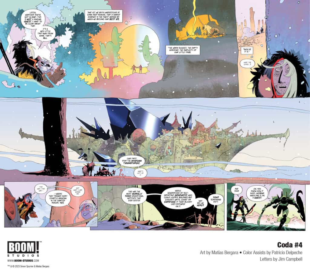 Tales Woven & Battles Fought in Your First Look at CODA #4 - Comic Watch