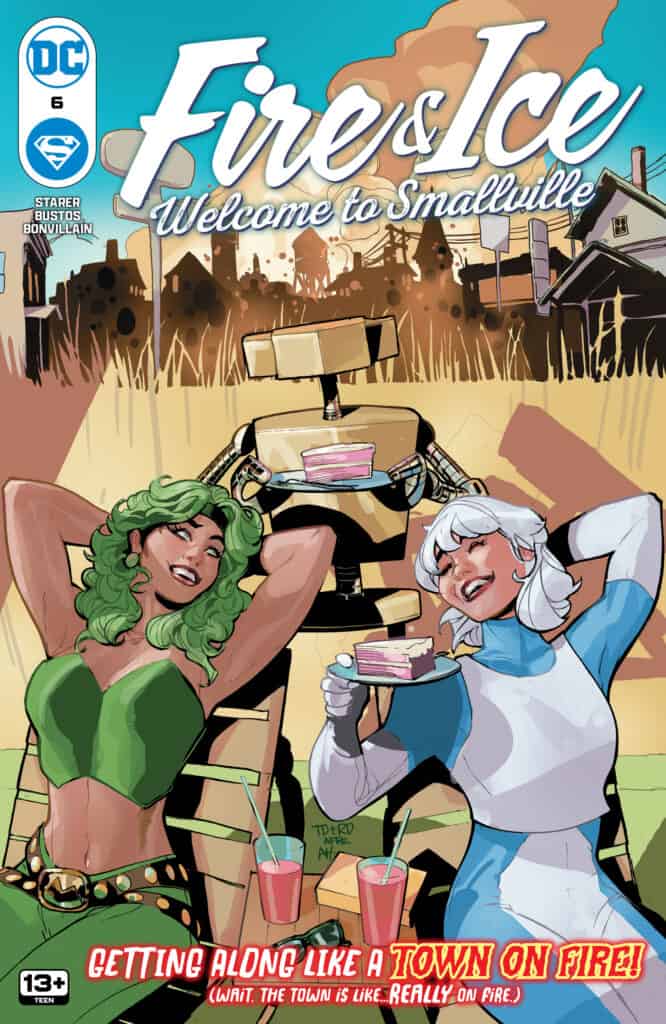 It All Out Chaos As Smallville Hangs In The Balance in Fire & Ice ...