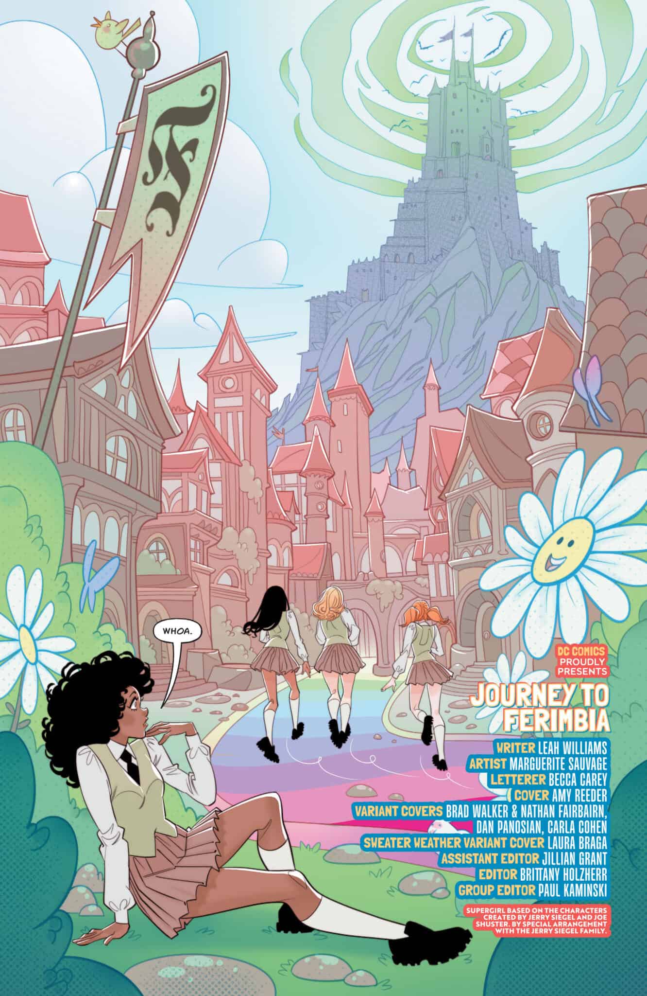 Looks Like A Job For Power Girl And Her New BFF, Supergirl?! in Power ...