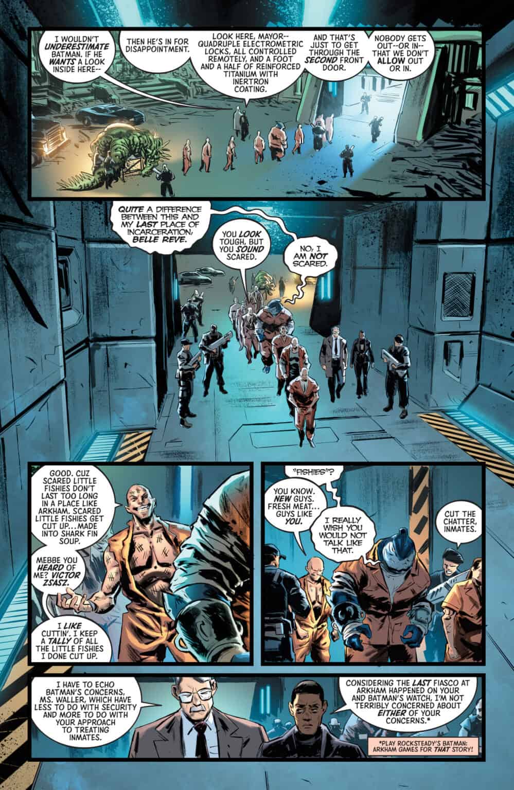 Things Get Messy in Suicide Squad: Kill Arkham Asylum #1 The Video Game ...