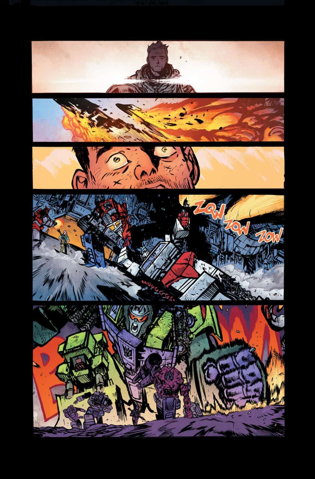 It's Autobots vs. Decepticons in the First Look at TRANSFORMERS #6 ...
