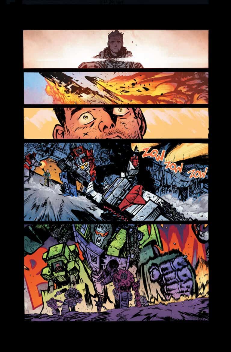 It's Autobots vs. Decepticons in the First Look at TRANSFORMERS #6 ...