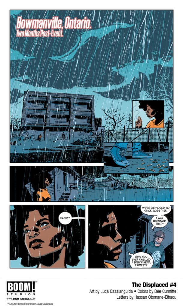 Nowhere Left to Go in a First Look at THE DISPLACED #4 - Comic Watch