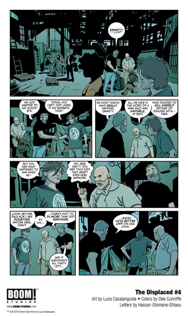 Nowhere Left to Go in a First Look at THE DISPLACED #4 - Comic Watch