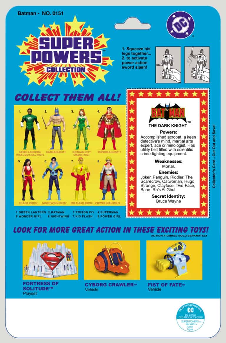Kenner's DC Super Powers Returns This August As Variant Covers - Comic ...