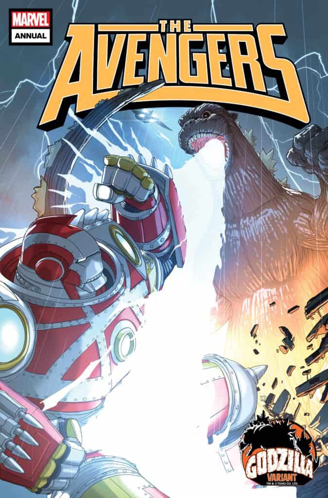 Godzilla Rampages Across the Marvel Universe in New Variant Covers ...