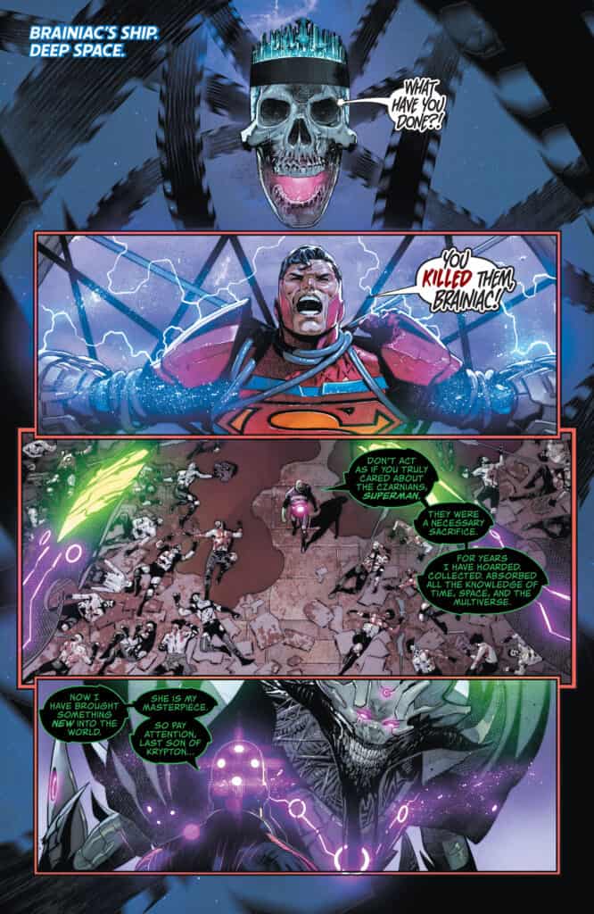 A New Cosmic Horror,The Brainiac Queen, Released in Action Comics #1066 ...