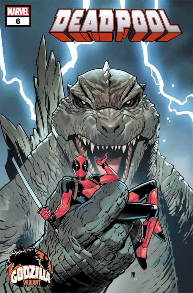 Godzilla Rampages Across the Marvel Universe in New Variant Covers ...