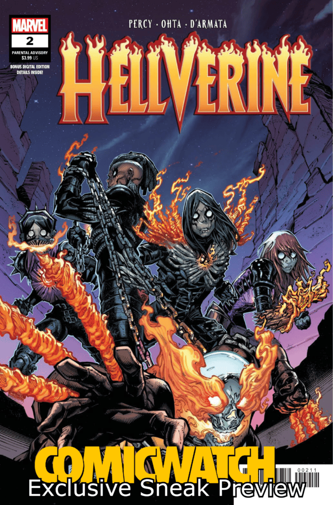 Exclusive Sneak Preview: Hellverine comes into conflict with Project Hellfire in Hellverine #2 ...