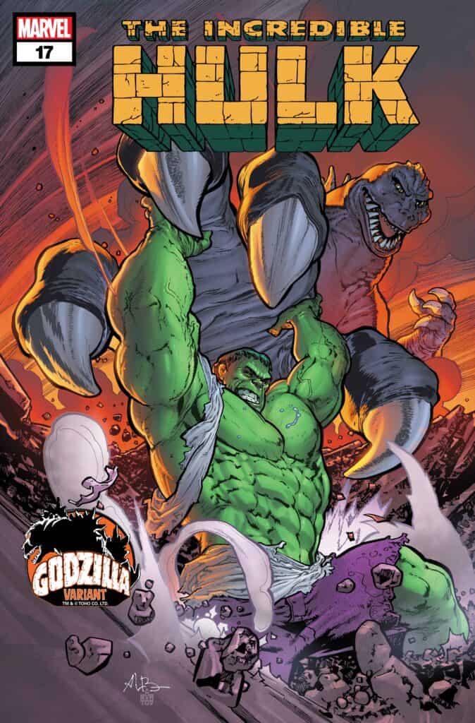 Godzilla Rampages Across the Marvel Universe in New Variant Covers ...