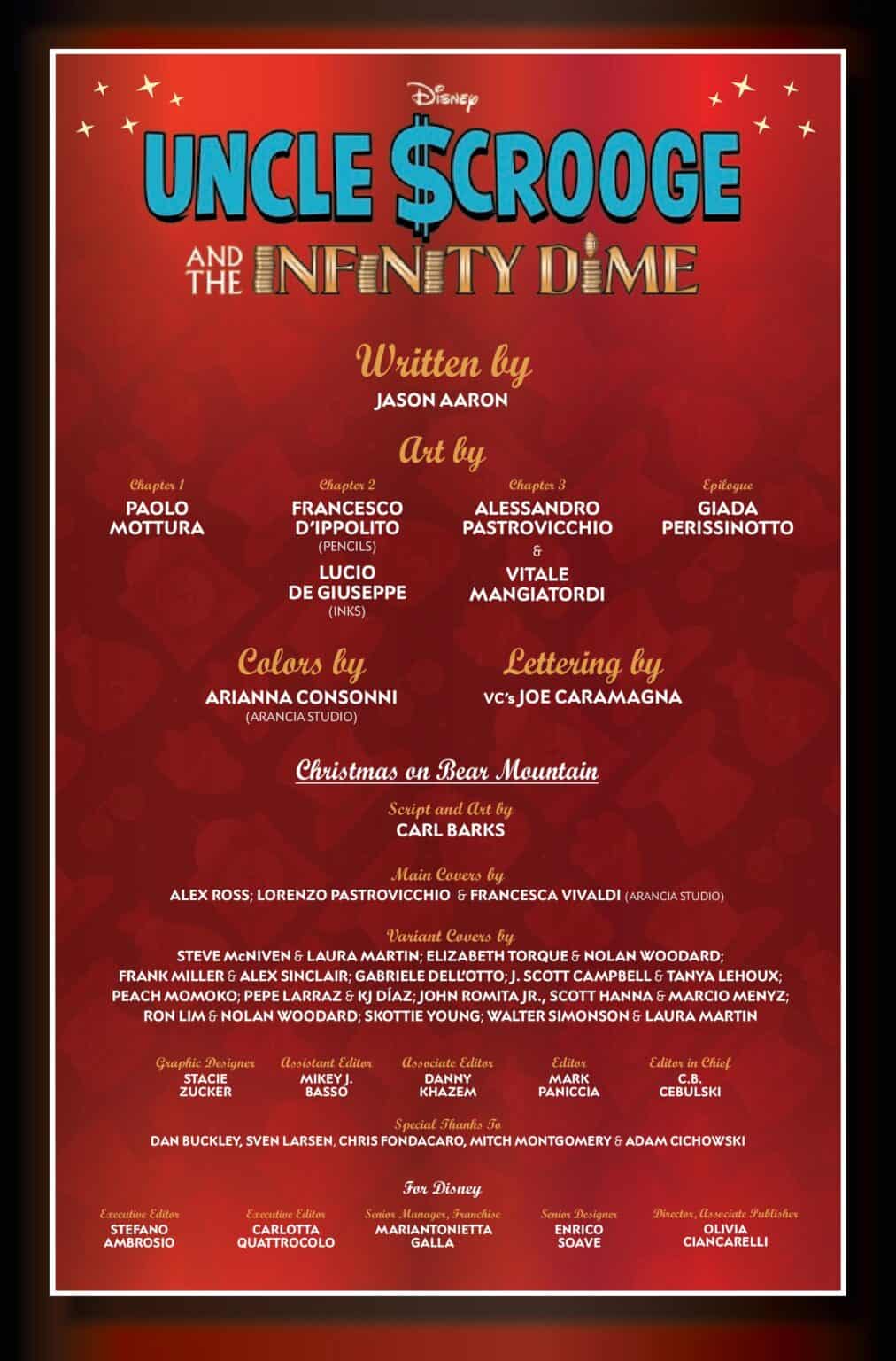 Uncle Scrooge Joins The Marvel Universe in Uncle $crooge & The Infinity ...