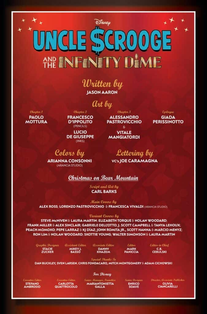 Uncle Scrooge Joins The Marvel Universe in Uncle $crooge & The Infinity ...