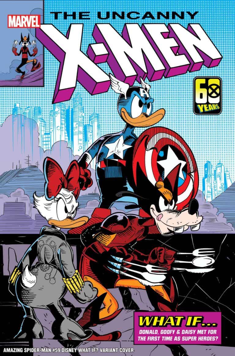MIckey Mouse & The Gang Pay Homage To Classic Marvel Covers In New ...