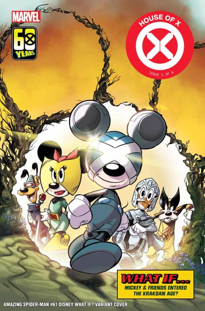 MIckey Mouse & The Gang Pay Homage To Classic Marvel Covers In New ...
